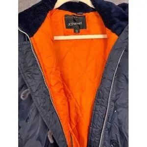 jcpenney | Jackets & Coats | Vintage Jcpenney Navy Blue Snorkel Parka ...